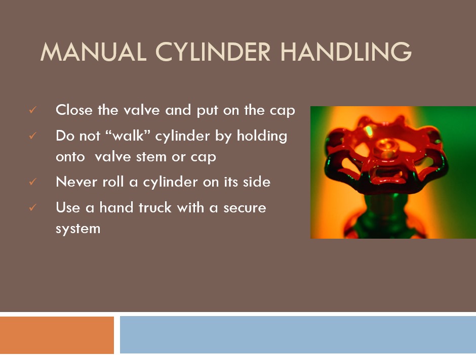 Manual Cylinder Handling